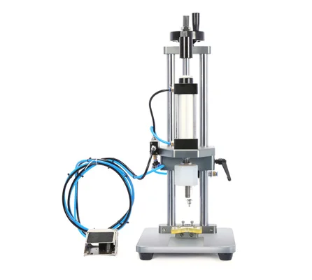 Semi-automatic Pneumatic Press Cap Machine - Efficient Capping