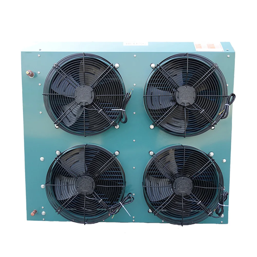H Type Air Cooled Condenser Coil Without Fan Motor Blue Hydrophilic ...