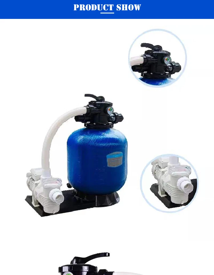 Swimming Pool Circulation Filter - Glass Fiber Pool Pump