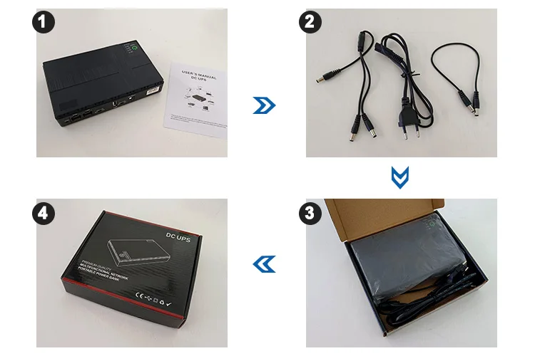 Shanpu DC1018P Mini UPS - Reliable Backup Power for Routers