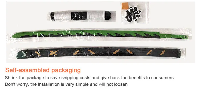 Wholesale Anime Kimetsu No Yaiba Cosplay Weapon Props