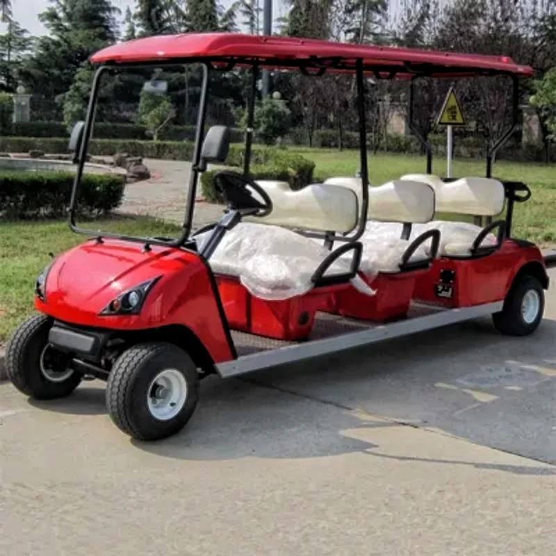 Customized Utility Electric Chinese Golf Cart 6 Seat 48v Electric Golf ...