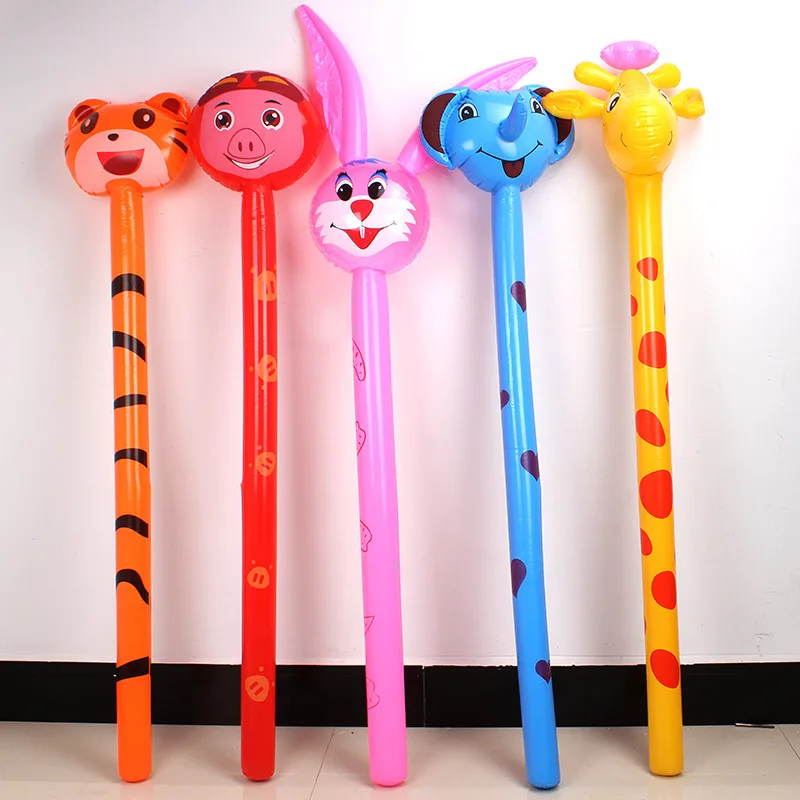 Special Offer Kids Toys Giraffe Inflatable Animals Stick With Sound ...