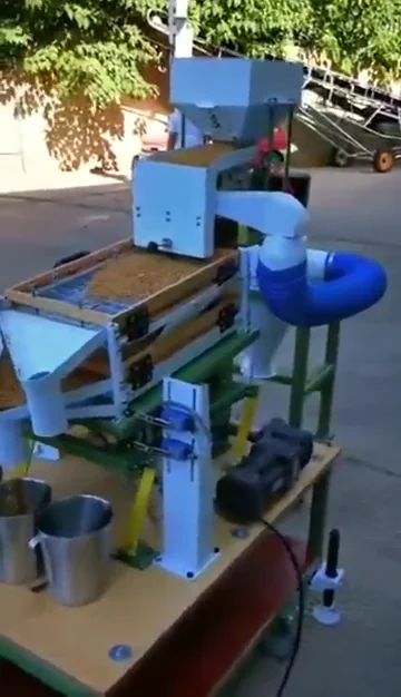 Wheat Seeds Sieving Cleaning Machine/ Beans Vibrating Screening Machine ...