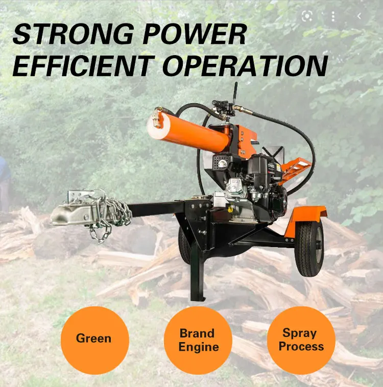 Kinetic Wood Splitter 25 Ton Splitter Wood Electric Timberking Log ...