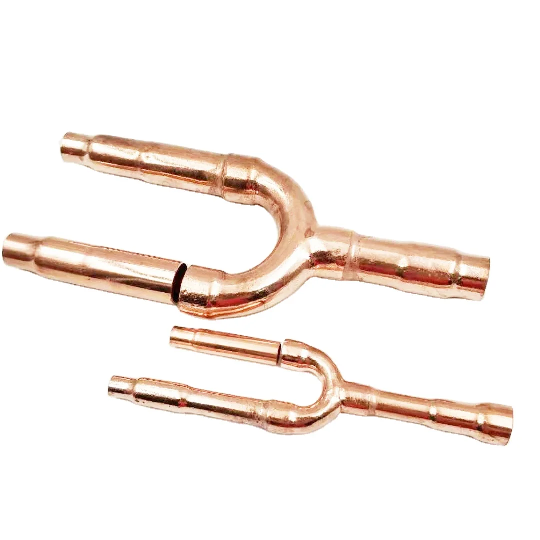 Air Conditioner Spare Parts Copper Fitting Refnet Joint Midea Brand ...