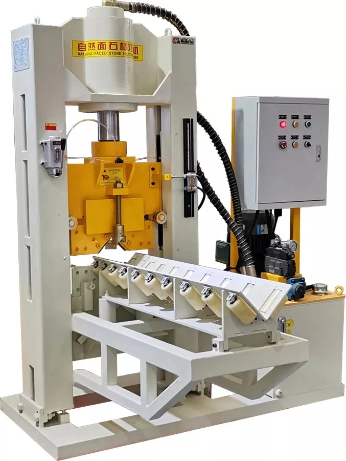 Hydraulic Paving Stone Guillotine Curbstone Masonry Block Splitting ...