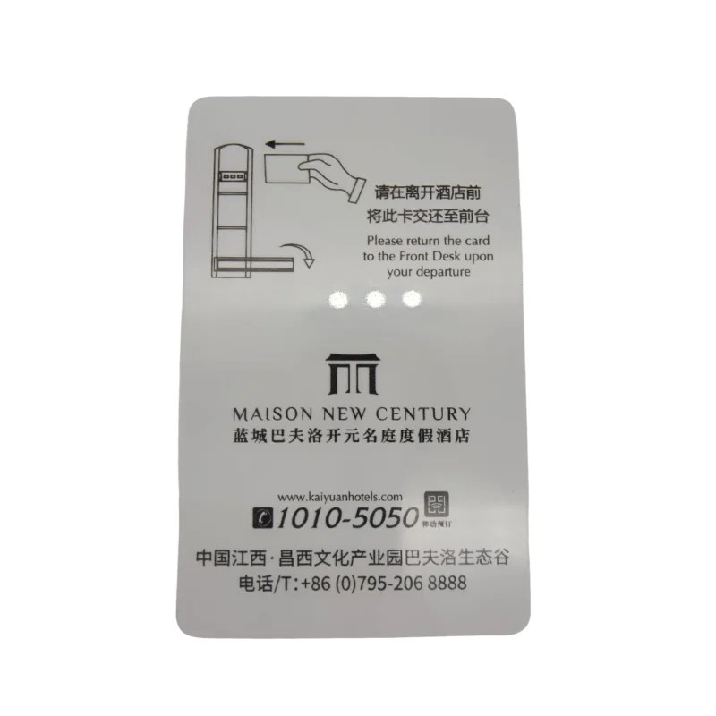 Factory Mifare Ultralight Ev1 Custom Rfid Hotel Card Black Matte Card ...