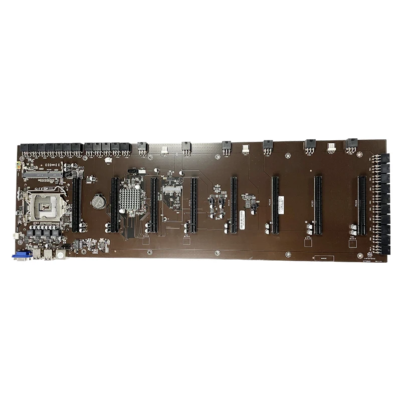 Factory Outlet 8 Gpu Riserless Motherboards 9 Graphics Cards Power ...