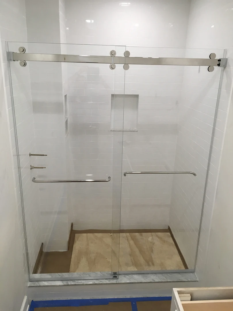 Cambridge Series Frameless Sliding Door System - Durable & Stylish