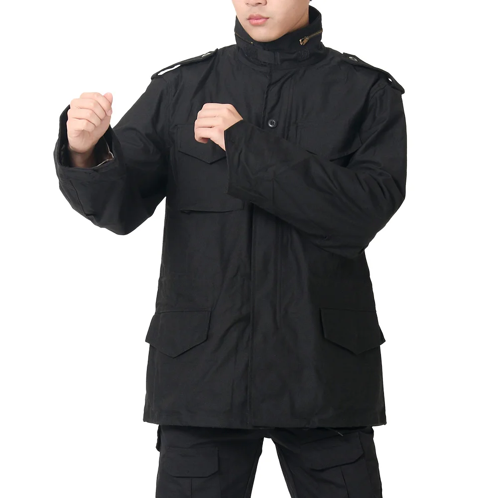 Plain Color M65 Jacket - Tactical Combat Winter Jacket