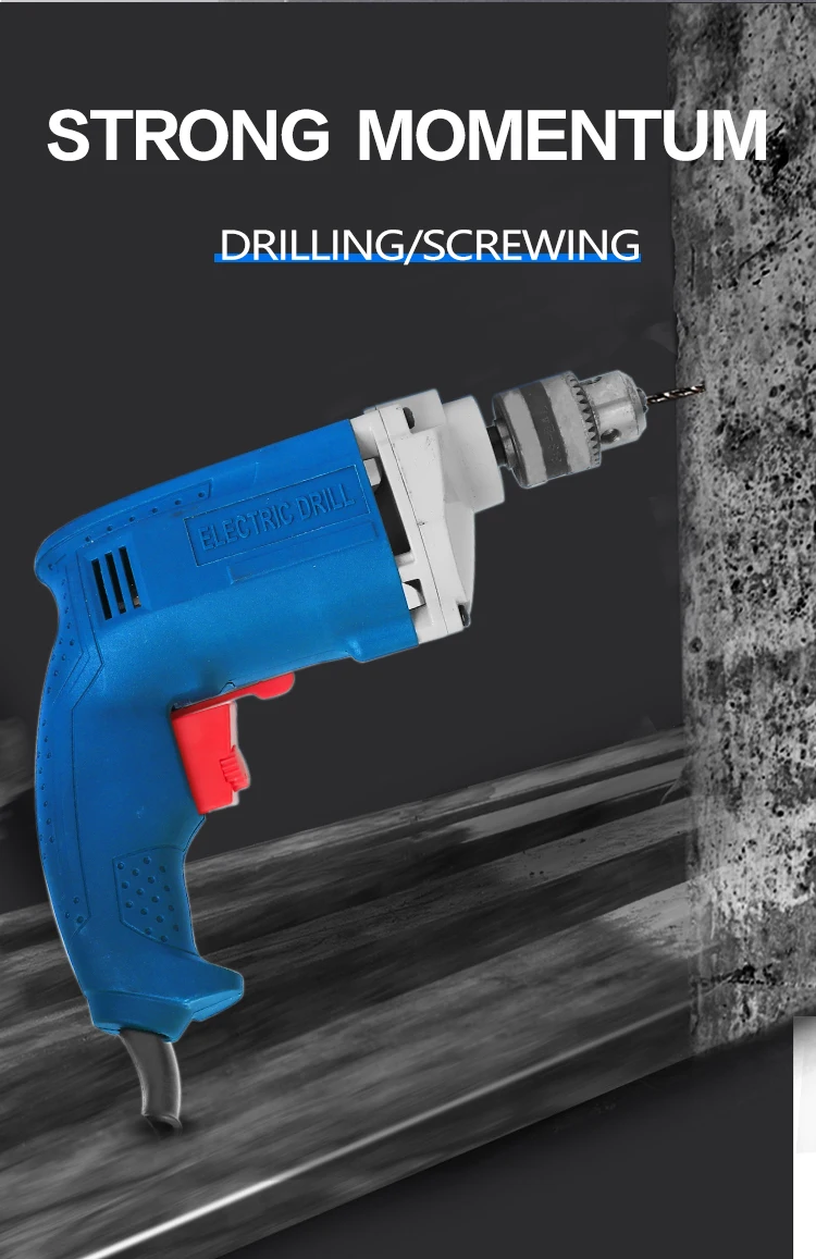 10mm Hand Portable Electric Drill 220v 450w Cheapest Power Drill - Buy ...