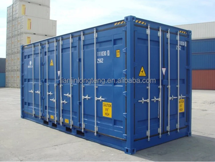 4 Side Opening Full Access Large Door 20ft Length 20 Foot High Cube Open Side Shipping Container ...