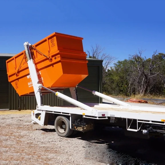 2-10 CBM Merrel Skip Containers - Steel Scrap Bins for Recycling
