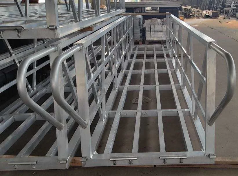 Floating Pontoon Dock Access Bridge Aluminum Gangway With Decking And ...
