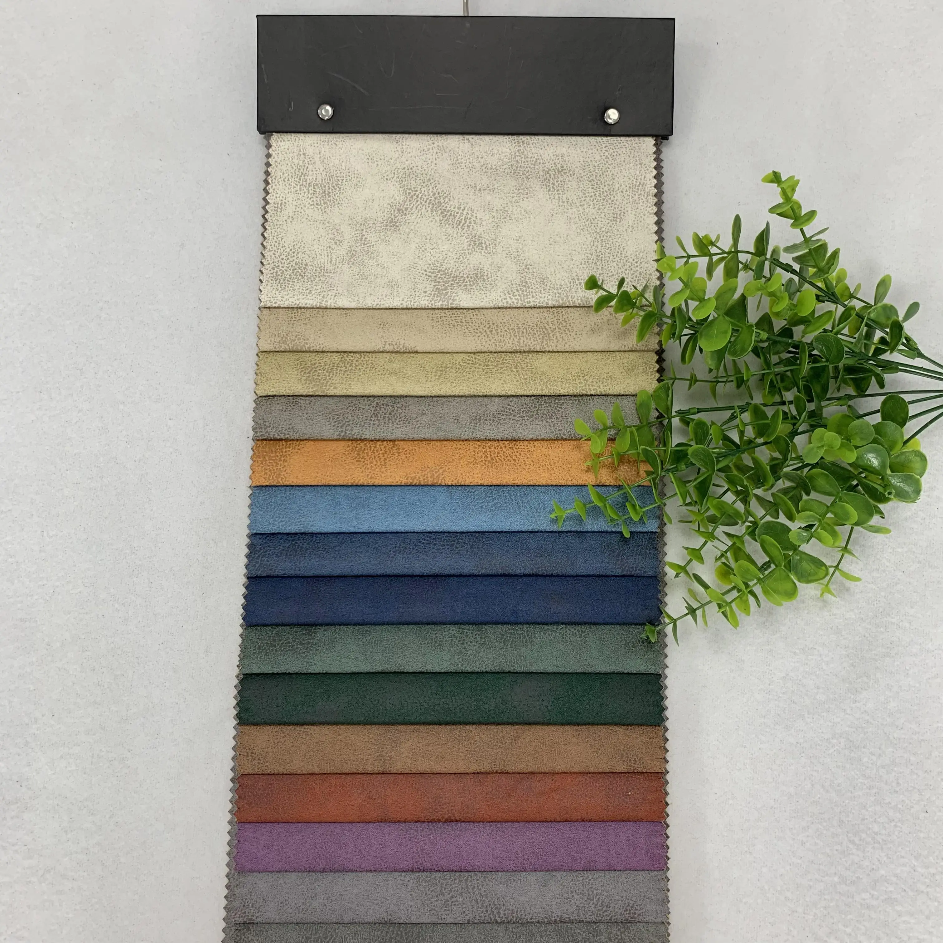 Hometextile Turkish Upholstery Leather Suede Fabric Excellent Quality Bronzing Suede Fabric ...