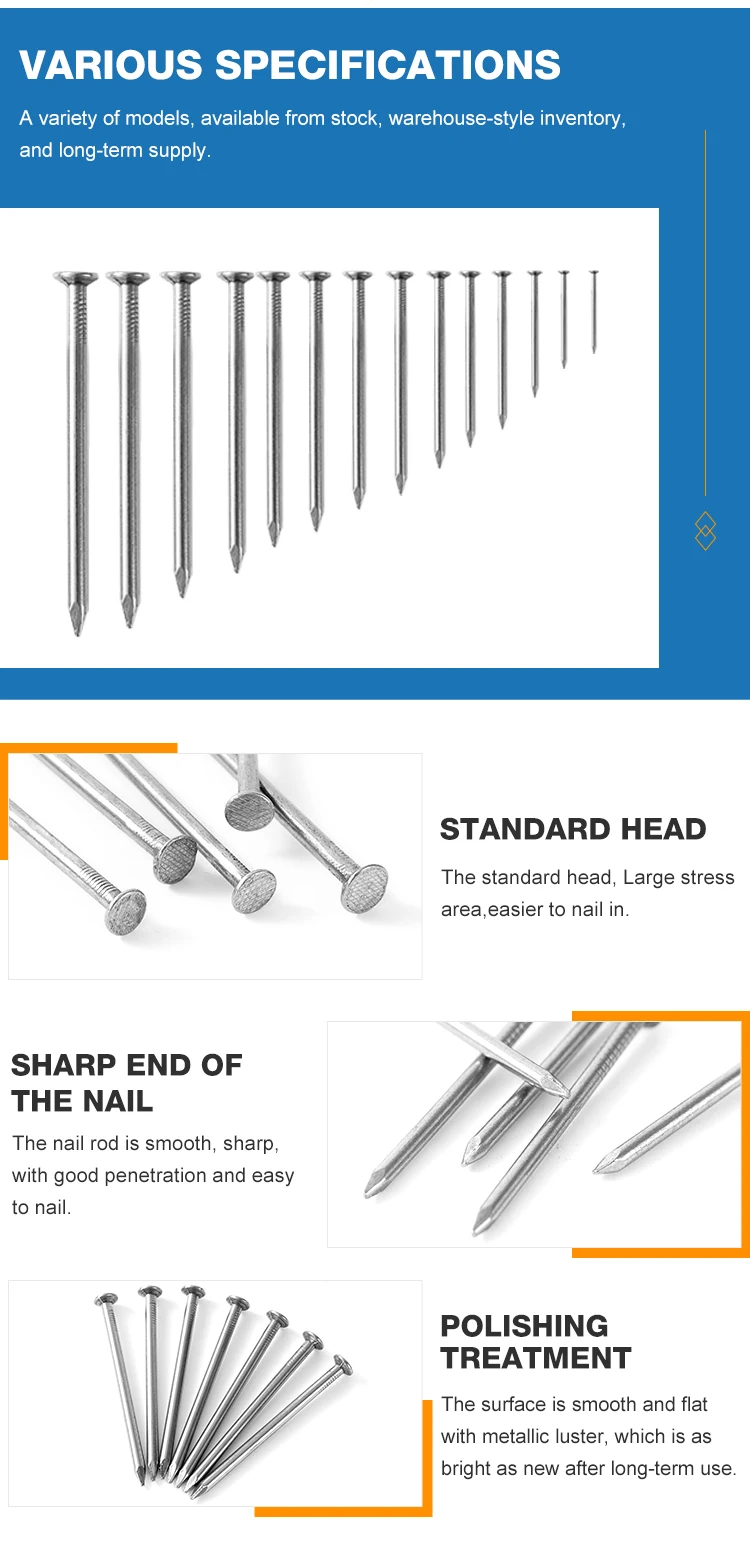 Common Nails - Buy 2 Inch Common Nail Construction Of Building ...