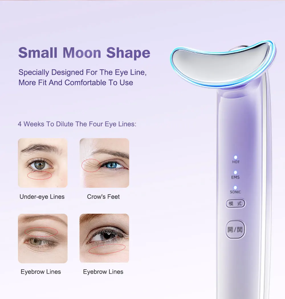 Electric Smart Wireless Eye Beauty Device - Wrinkle Remover
