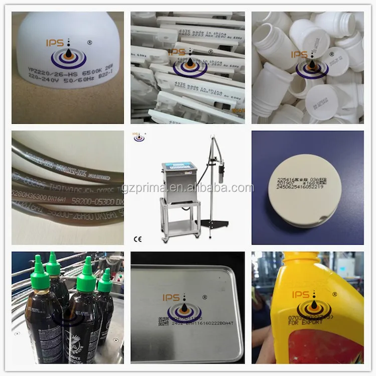 Touch Screen Cij Printer Batch Coding Machine Cij Inkjet Printer Cheap ...