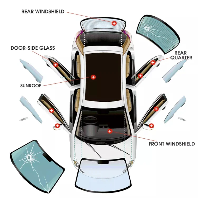 Xpeng G9 Panoramic Sunroof Glass Oem Quality Replacement Auto Glass ...