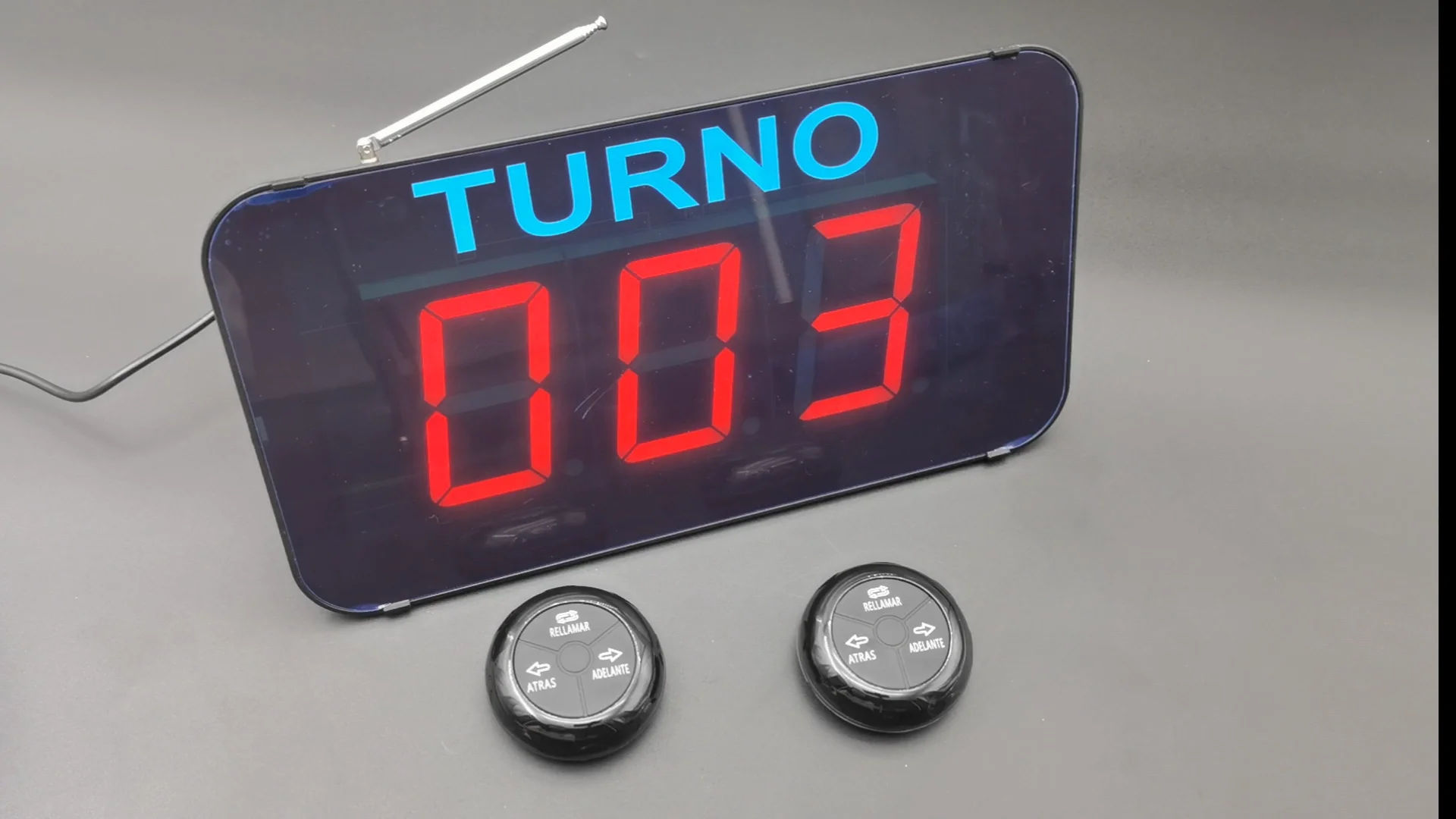 Simple Turno O Matic Wireless Queue Call System Waterproof Pager ...