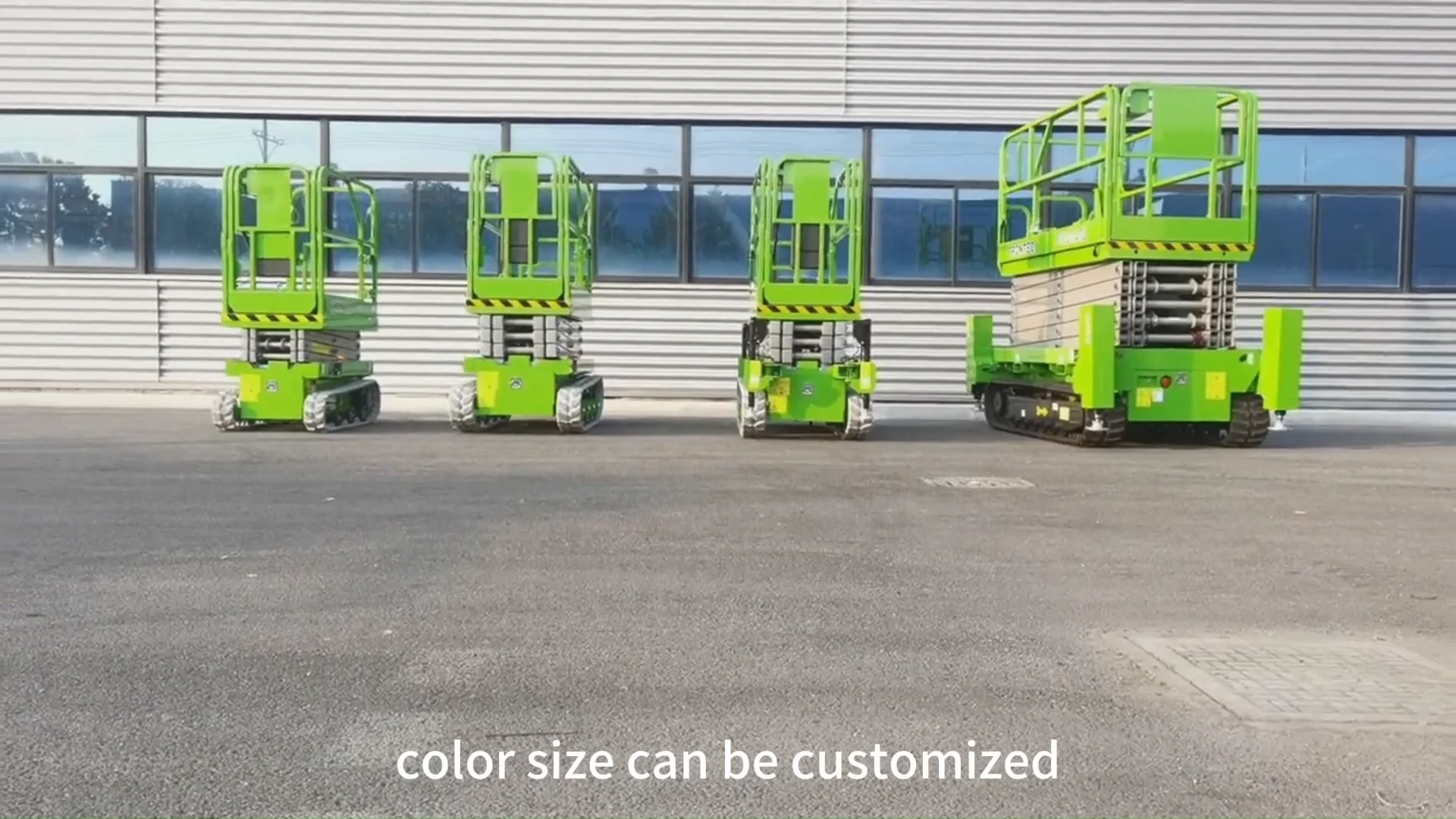 Hydraulic Rough Terrains Scissor Lift Electric Manlif For Roof Repair ...