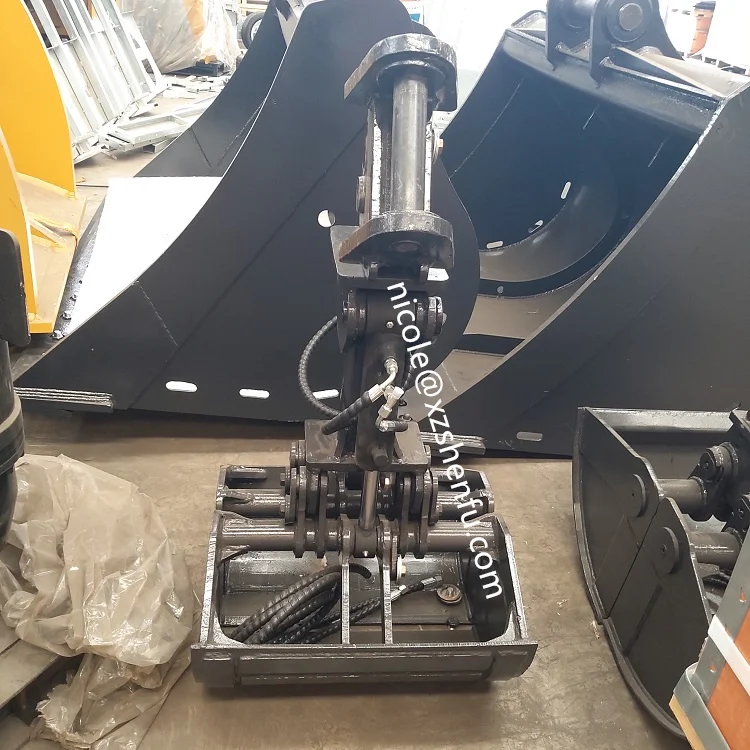 5T Excavator Attachments Mini Excavator Clamshell Bucket with Teeth ...