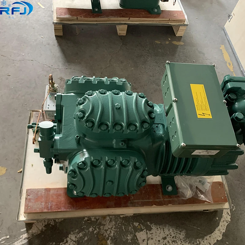 Semi-hermetic Reciprocating Compressor 4HE Series 4H-25.2 Voltage 400V ...