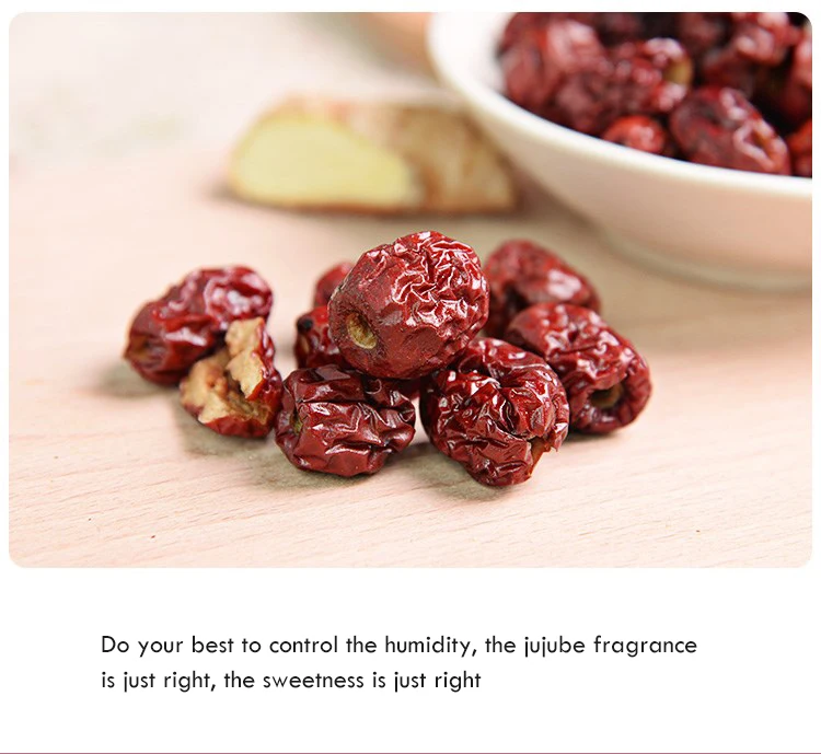 High Nutrition Seedless Chinese Red Jujube Dried Dates - 500g Vacuum ...