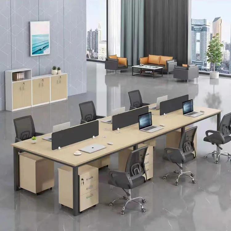 Modern Modular Cubicle Office Desk Call Center Partition Workstation ...