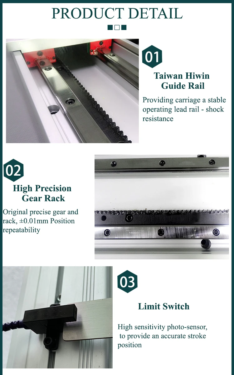 Heavy Payload Rack and Pinion for CNC Linear Modules