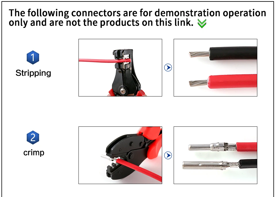 IP67 Waterproof DC 1000V 35A Connectors for Solar Power