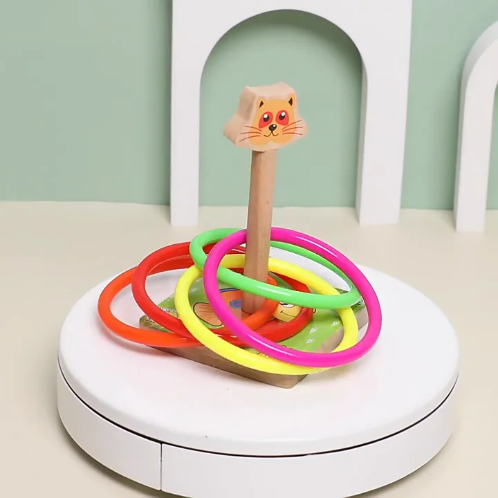 Kids Educational Wooden Throwing Game Cartoon Animal Child Indoor ...