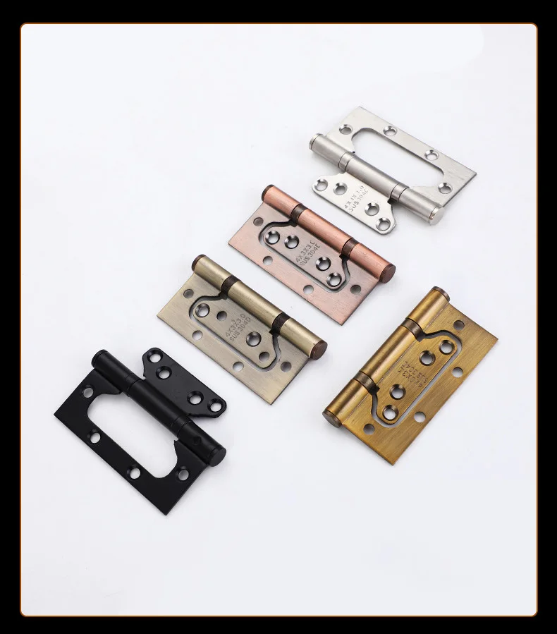 Topcent Brushed Nickel Finish Hinge - Reliable & Durable