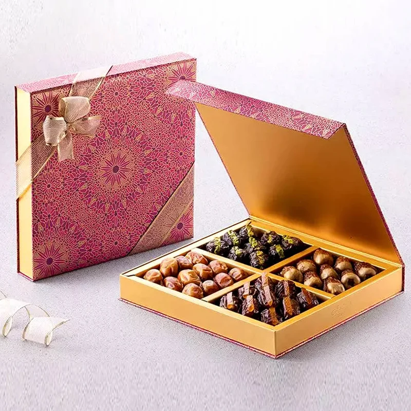 Ramadan Dates Fancy Chocolate Gift Box – Luxury Packaging for Weddings ...