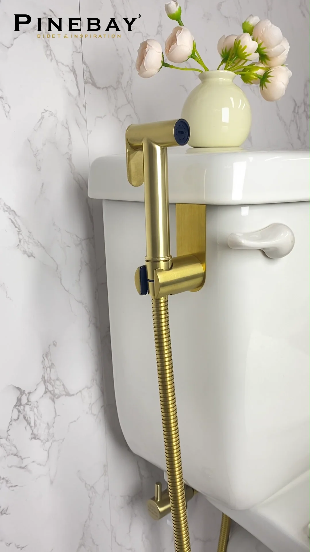 Pinebay New Model Bathroom Cleaning Faucet Toilet Shattaf Oem Handheld ...