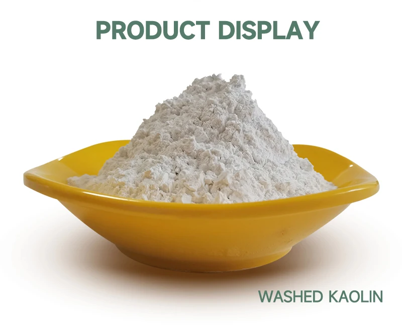 PVC Cable Paper Coating Kaolin Raw Kaolin Powder for Rubber Calcined ...