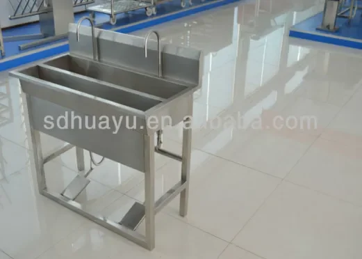Factory Direct Sale Foot Pedal Hand Sink For Meat Processing Line ...