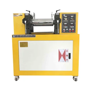 Laboratory Pvc Mixer Machine Plastic Rolling Mixer Open Two Roll Mill ...