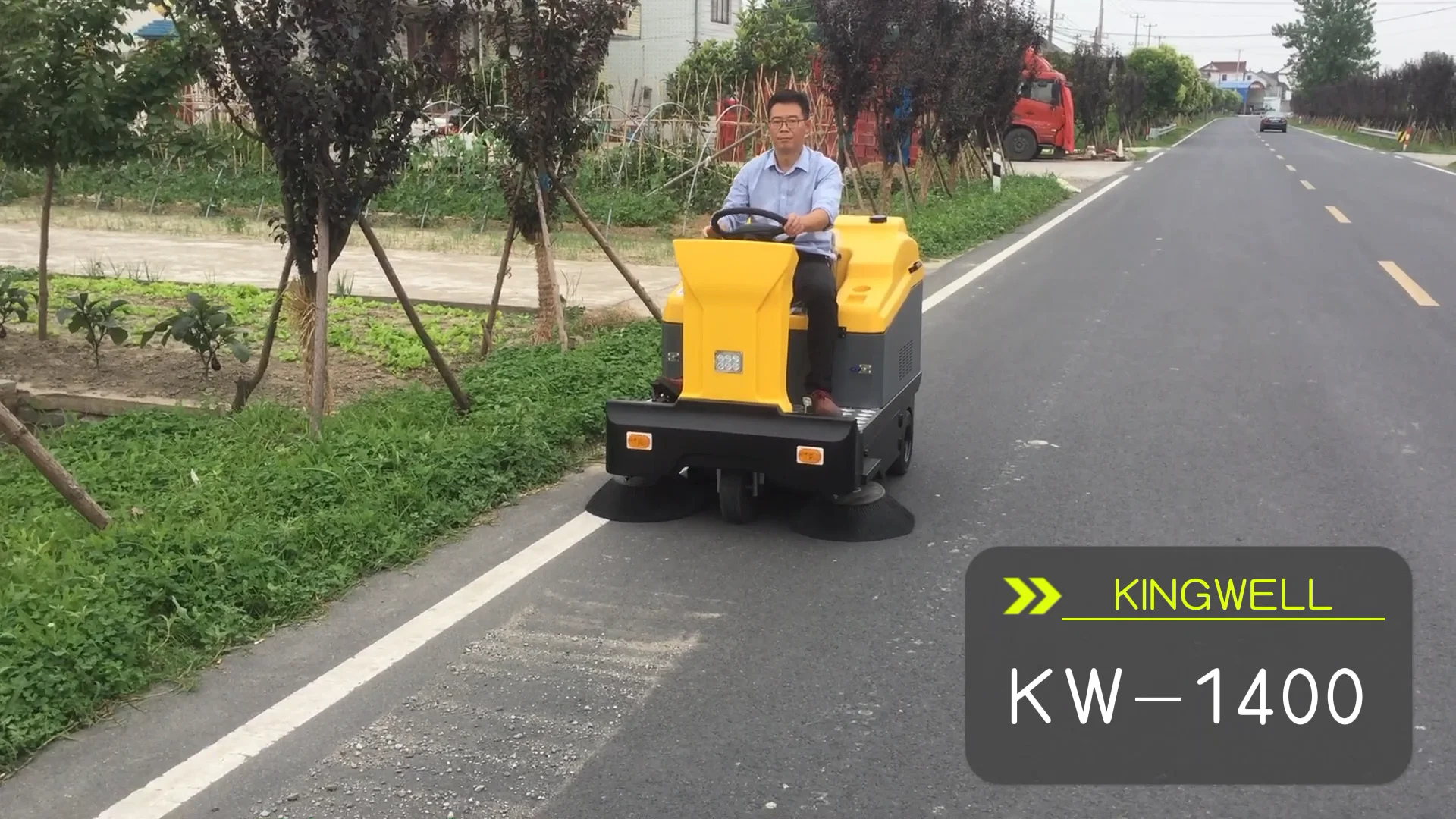 Kingwell Chinese High Performance Industrial Floor Sweeper For ...