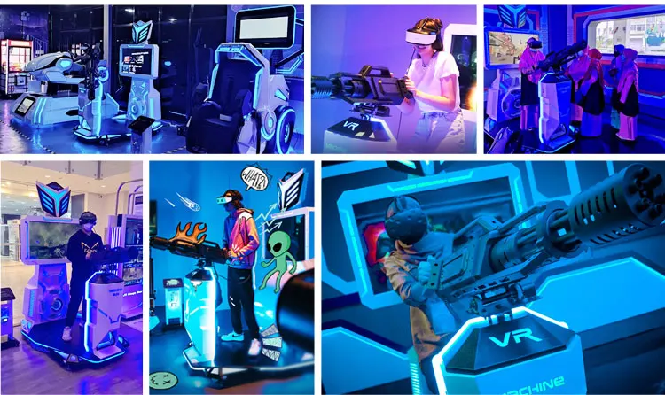 Vr Standing Battle Shooting Platform Indoor 9d Virtual Reality ...
