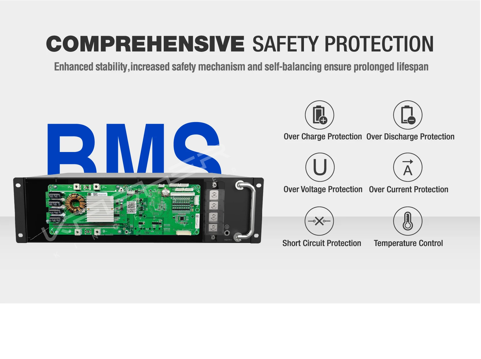 Oloid Lithium Ion Batteries Deep Cycle Home Power Wall Rack Mounting ...