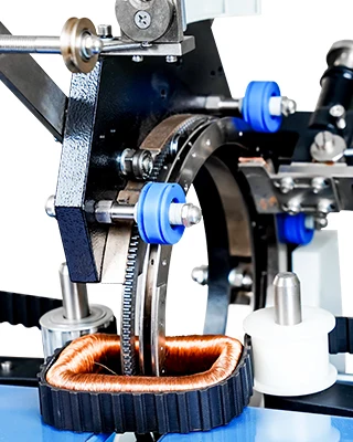 Belt Type Rectangular Coil Winding Machine Motor Coil Automatic Winding ...