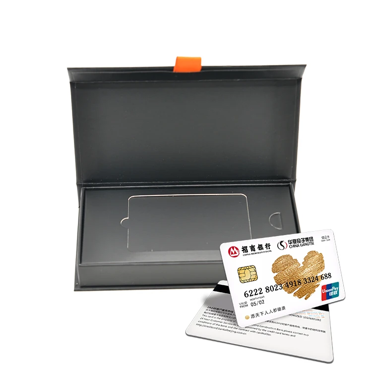 Custom Luxury Magnetic Giftcard Business Playing Card Packaging Paper ...