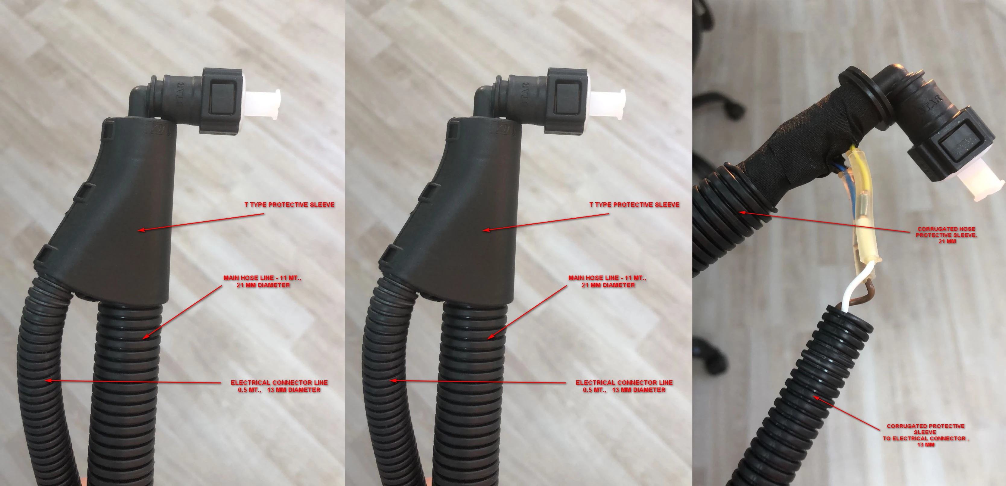 Electrically Heated Scr Hose Adblue Delivery Hoses For Volvo Fh Def ...