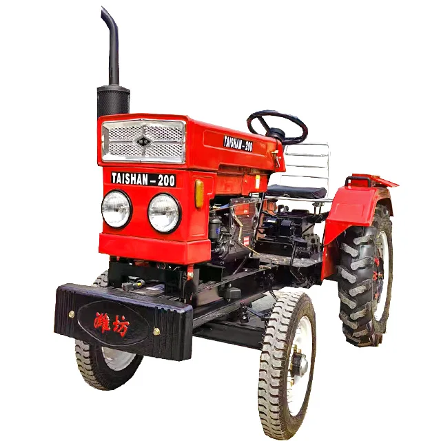 18-35hp 2wd Mini single cylinder farm tractors garden compact tractor ...
