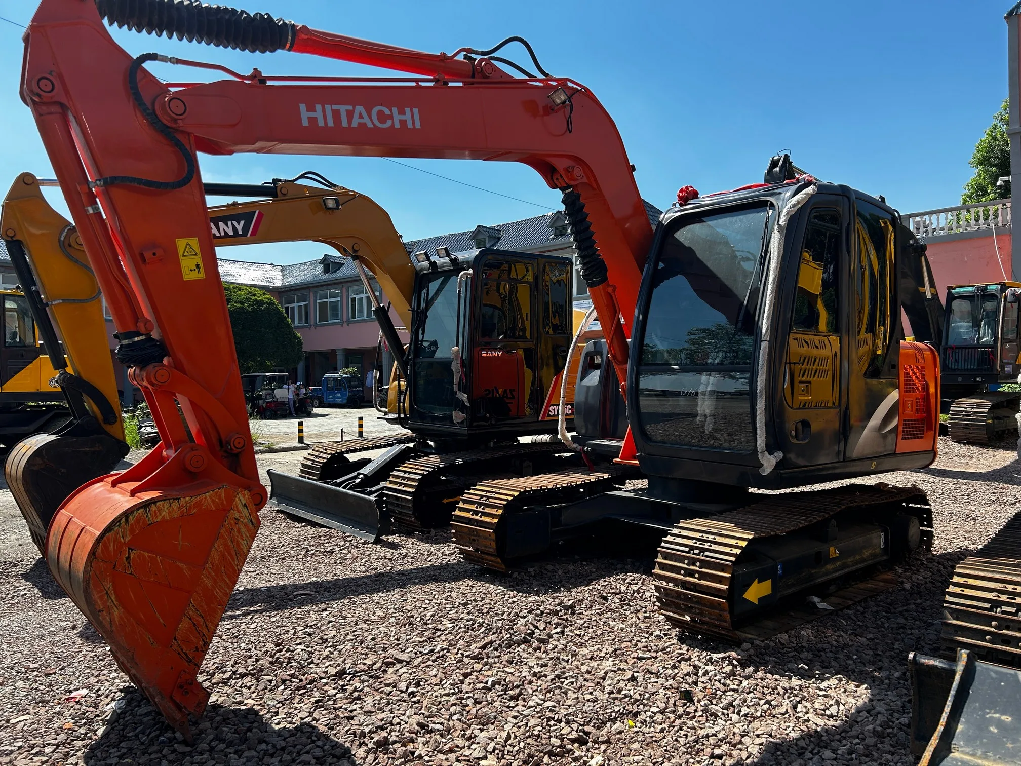 Hitachi ZX75excavator Used Excavators Japan Used Hitachi EX ZX75 ...