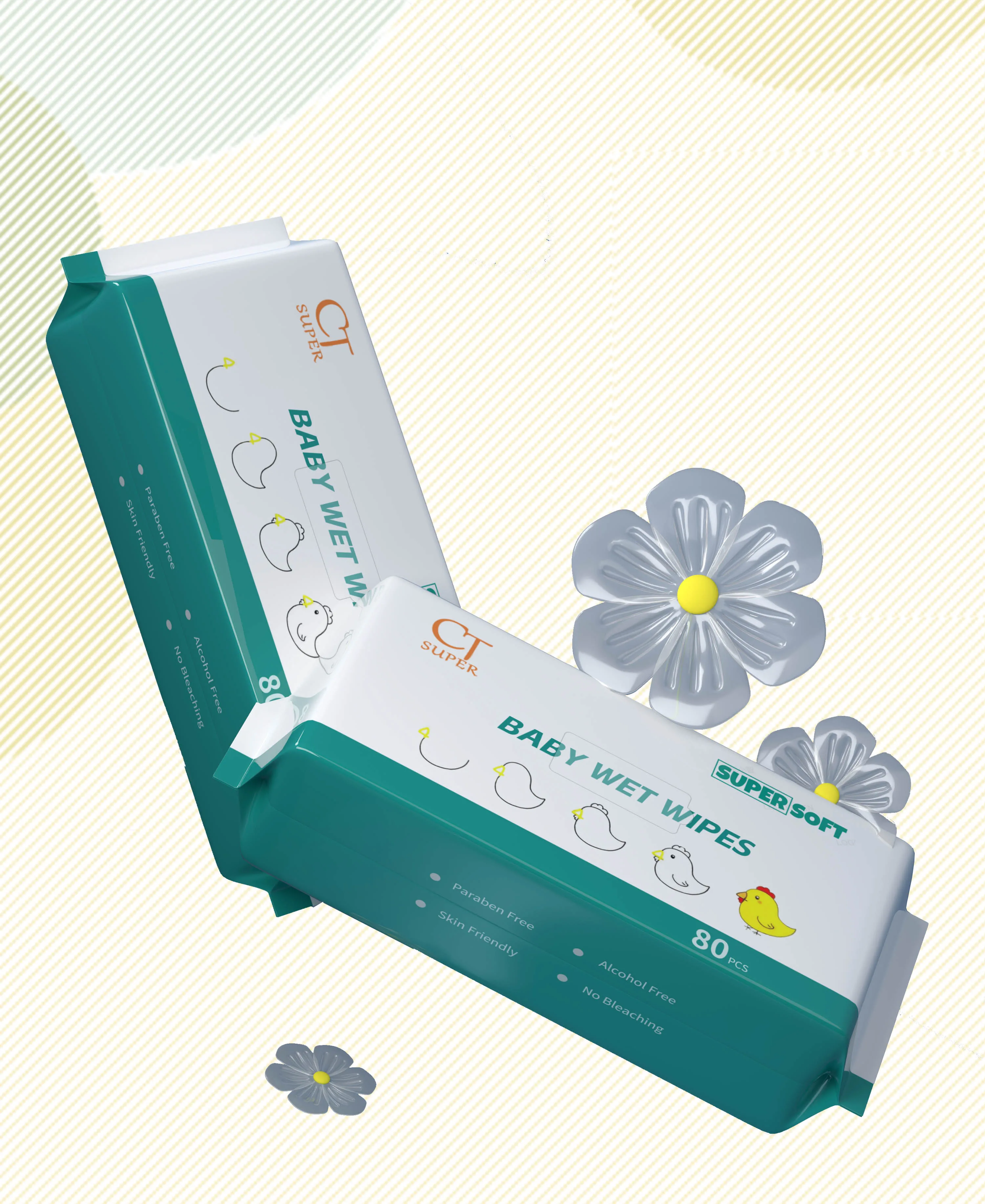 Easy To Carry Single Sachet Packet Wipe Intimate Cleansing Feminine Wet ...