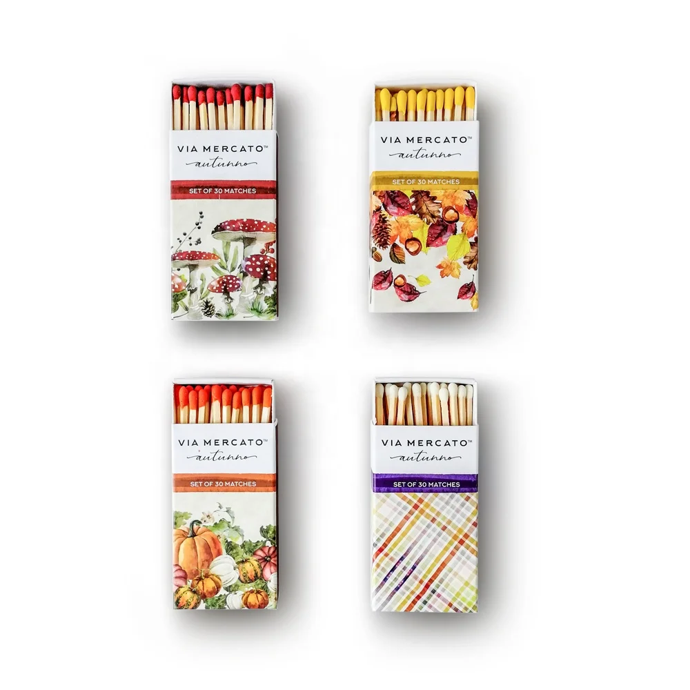 Extra Long Matches For Fireplace Coloured Head Safety Matches Custom ...