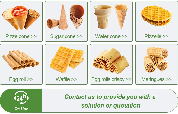 Roller Manual Wafer Semi Bake Maker Biscuit Automatic India